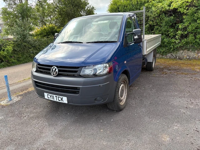 VW TRANSPORTER PICK Up Van Low Miles NO VAT £5,500.00 - PicClick UK