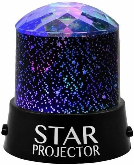 STAR PROJECTOR NIGHT Light Galaxy Projector White Stars Sky LED Star ...