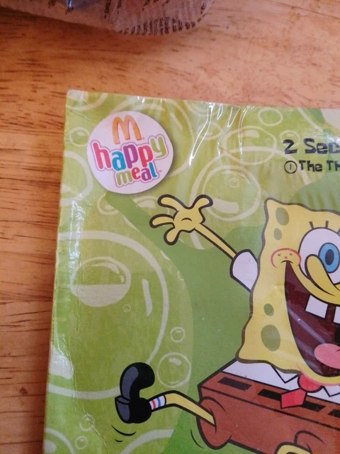 MCDONALDS UK HAPPY Meal SpongeBob Squarepants PROMO DVD 2007 Read ...