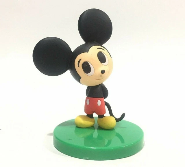 FIGURINE JAPON DISNEY Yujin Mickey Mouse dessin animé Big Head Toy Kid ...
