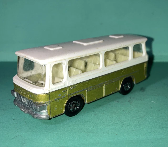 MATCHBOX SETRA S-80 COACH Superfast No12 Gold Used Condition See All ...