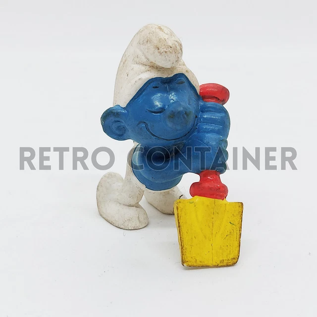 SMURFS PUFFI SCHLUMPF Pitufo Schleich Bully - 20043 Digger EUR 4,85 ...