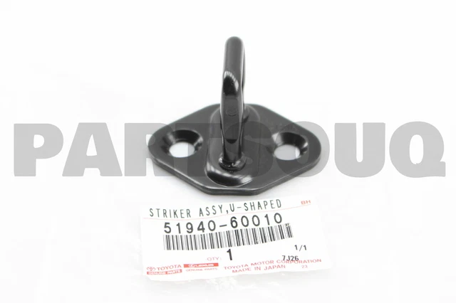 5194060010 GENUINE TOYOTA STRIKER ASSY, SPARE WHEEL CARRIER LOCK 51940 ...