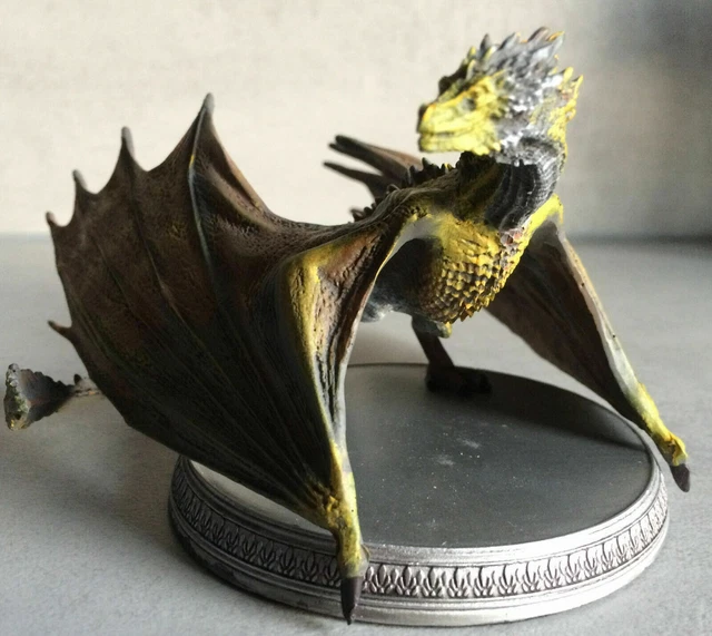 EAGLEMOSS RHAEGAL GAME OF THRONES DRAGON FIGURE 16cm in BOX SPECIAL NEW ...