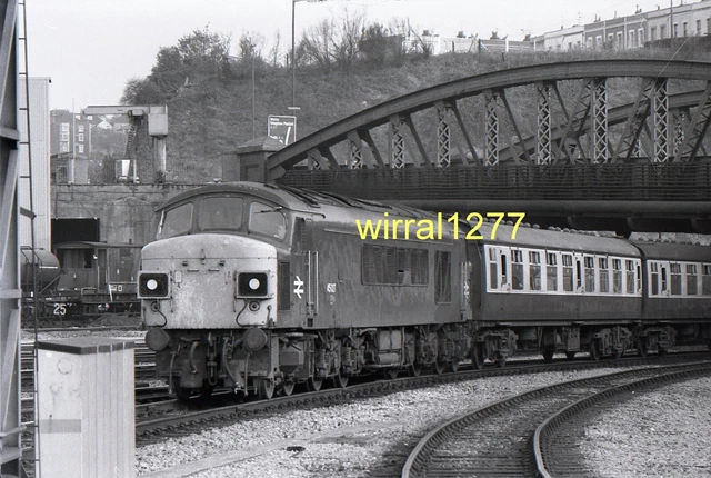 ORIGINAL RAILWAY PHOTOGRAPHIC negative Class 45 45027 at Bristol £3.25 ...