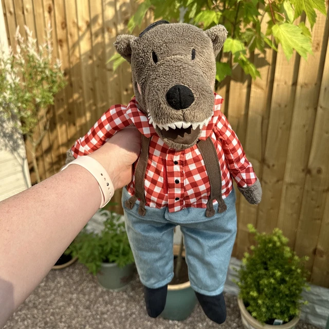 IKEA BIG BAD Wolf Soft Toy Plush, Lufsig vgc £14.99 - PicClick UK