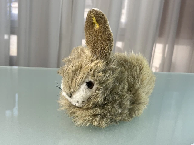 PELUCHE STEIFF ANIMAL collector lapin 13 x 19 cm. Excellent état EUR 29 ...