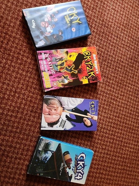 CKY VHS VIDEO Tapes - 1 To 4 £15.00 - PicClick UK