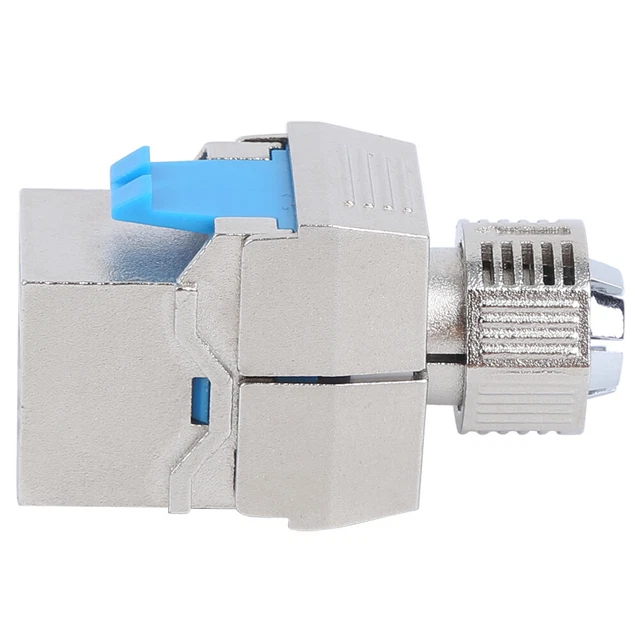 CAT8 MODULE COMPUTER Network No Punch Down Tool Shielded RJ45 Network ...