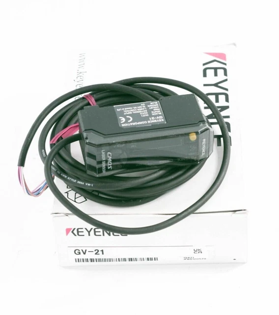 KEYENCE GV-21 AMPLIFIER Unit Digital CMOS Laser Sensor £108.72 ...