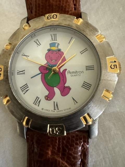 RARE HARD TO Find Vintage Collectible 1993 Armitron Barney Promotional ...