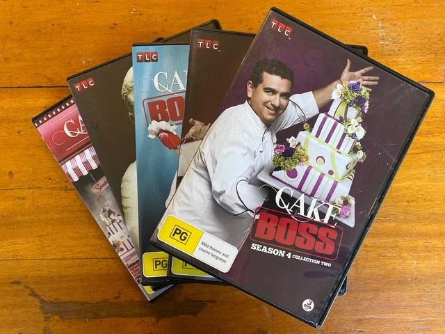 CAKE BOSS COMPLETE Seasons 1 2 3 4 Part 1 &2 Region 4 - DVD - Free ...