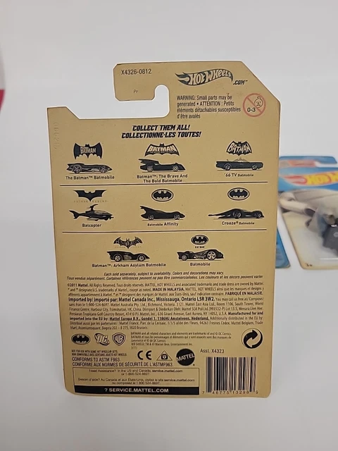 HOT WHEELS BATMAN "66 Tv Batmobile,The Simpsons The Homer,Back To The ...
