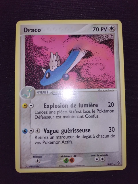 CARTE POKEMON DRACO 14/97 EX Dragon FR EUR 12,00 - PicClick FR