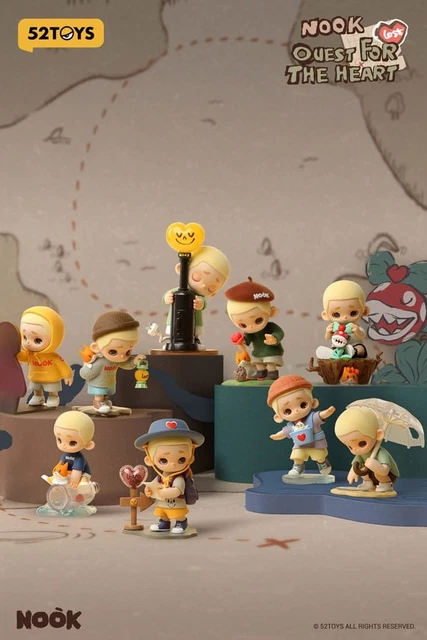 NOOK BLIND BOX Figures Assortment Quest For The Heart 9 Cm 52TOYS EUR ...