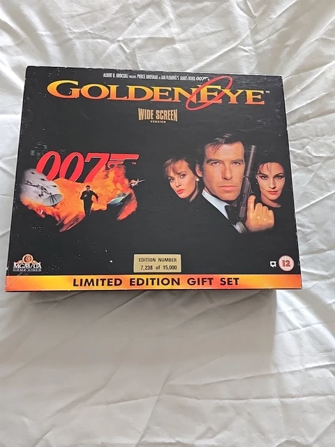 JAMES BOND 007 GoldenEye (VHS/SUR, 1996) Limited, Edition, Gift, Set £ ...