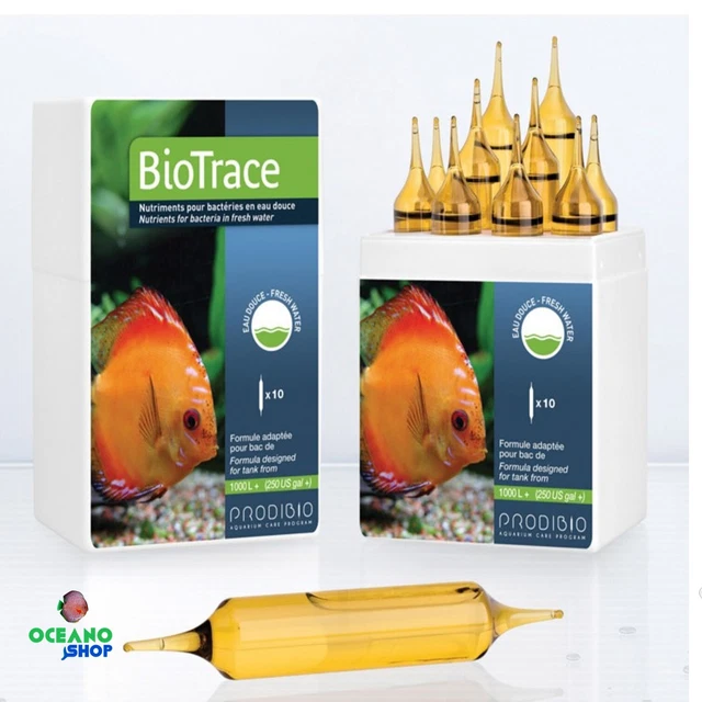 BIOTRACE 1 AMPOLLA Prodibio Bioactivador Bacterias Acuario Marino O ...