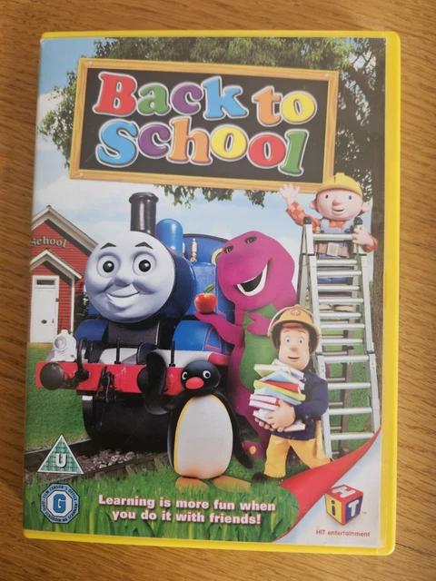 BACK TO SCHOOL Dvd Kids Thomas Barney Fireman Sam Bob Builder Pingu £19 ...