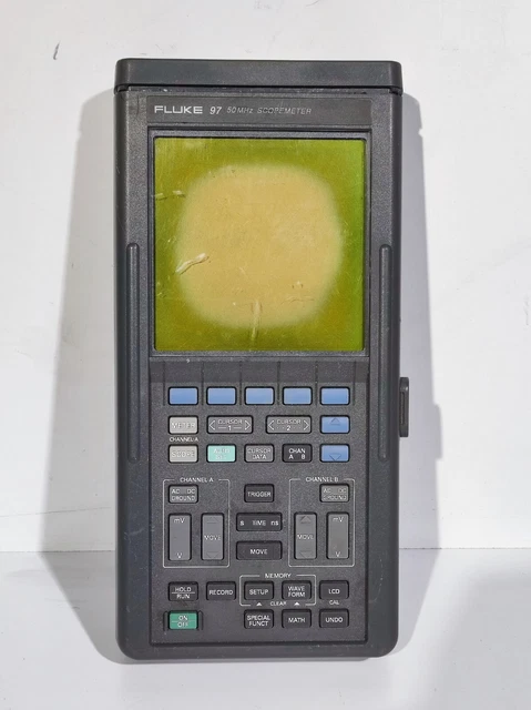 FLUKE 97 MHZ SCOPEMETER OSCILLOSCOPIO DIGITALE PROFESSIONALE MULTIMETER ...