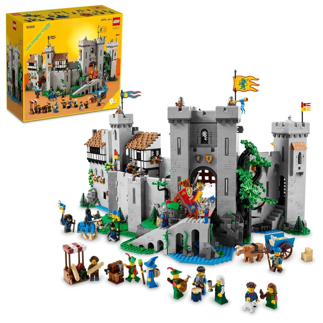 LEGO ICONS ANNIVERSARY Edition 10305 Lion Knights Castle Brand New ...