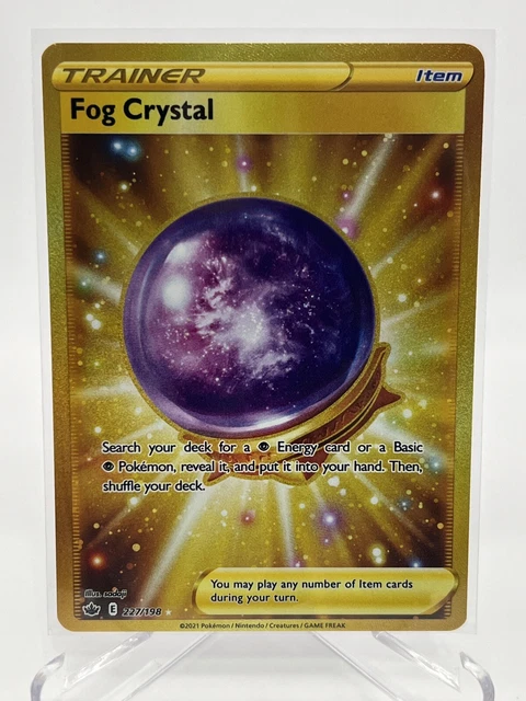 POKÉMON SWSH CHILLING reign - Fog Crystal - 227/198 - Secret Rare EUR 0 ...