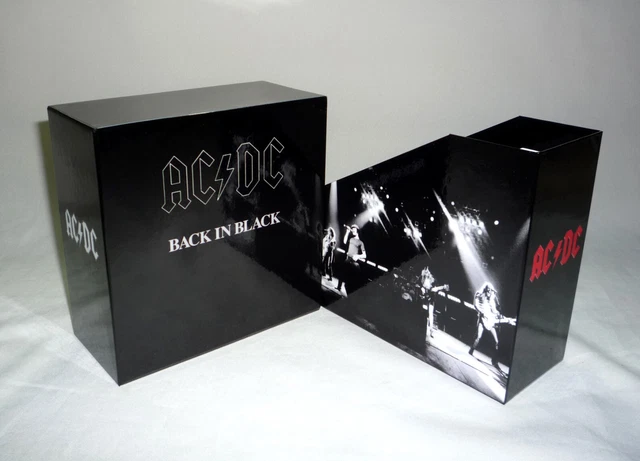 AC/DC-BACK IN BLACK empty promo box for Japan mini lp,Jewelcase cd $105 ...
