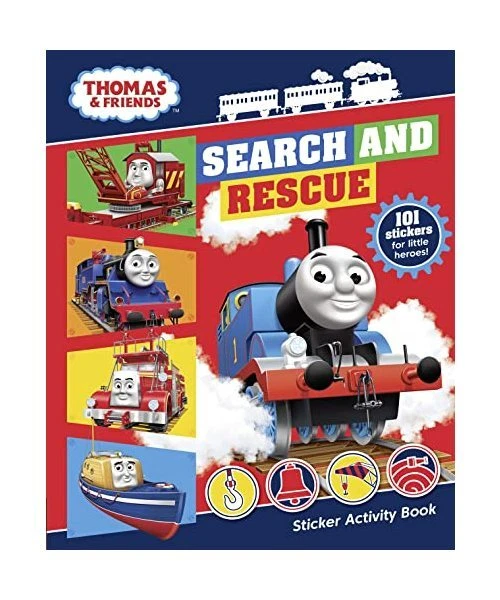 THOMAS & FRIENDS: Search and Rescue Sticker Activity Book, Thomas ...