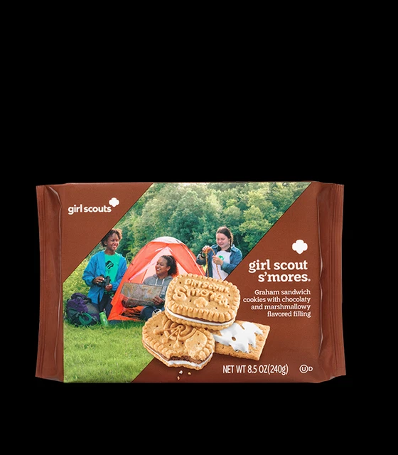 2025 GIRL SCOUT COOKIES 4 Boxes Girl Scout S'mores Little Brownie ...