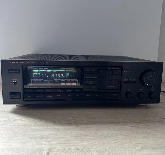 AMPLI RÉCEPTEUR STÉRÉO Onkyo TX-7730 2 x 160 W, ancien modèle haut de ...