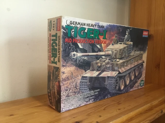 ACADEMY MODEL GERMAN Tiger 1 Tank 1/35 Scale 1997 - BRAND NEW SEALED ...