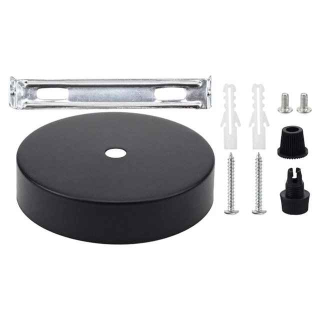ROUND BASE ACCESSORIES Mounting Plate Canopy Kit for Light Fixture £9. ...