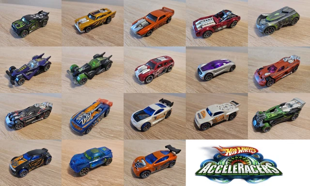 HOT WHEELS ACCELERACERS Selten - Bassline, Piledriver, RD-08, Flathead ...