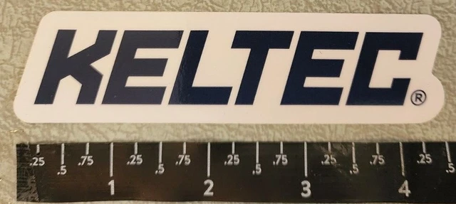 AUTOCOLLANT AUTOCOLLANT VINYLE armes à feu Keltec Keltec logo bleu ...