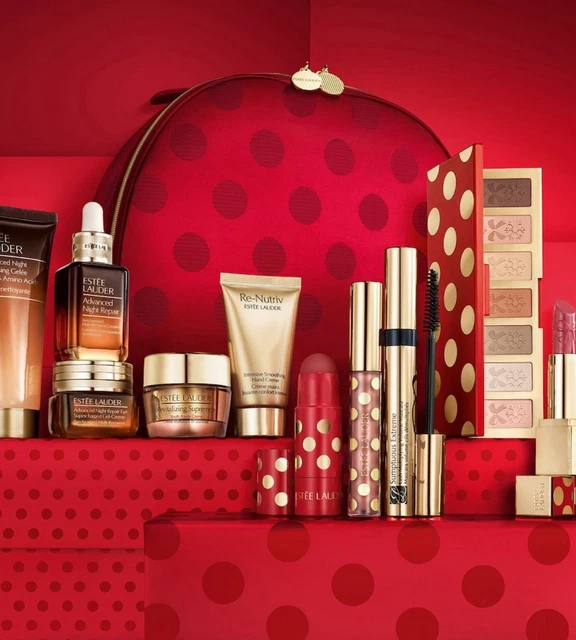 ESTEE LAUDER 2025 blockbuster gift set 11 Beauty Favorites include 5 ...