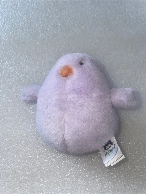 JELLYCAT. CHICKY CHEEPER Violet. Tiny Purple Chick. Brand New Without ...