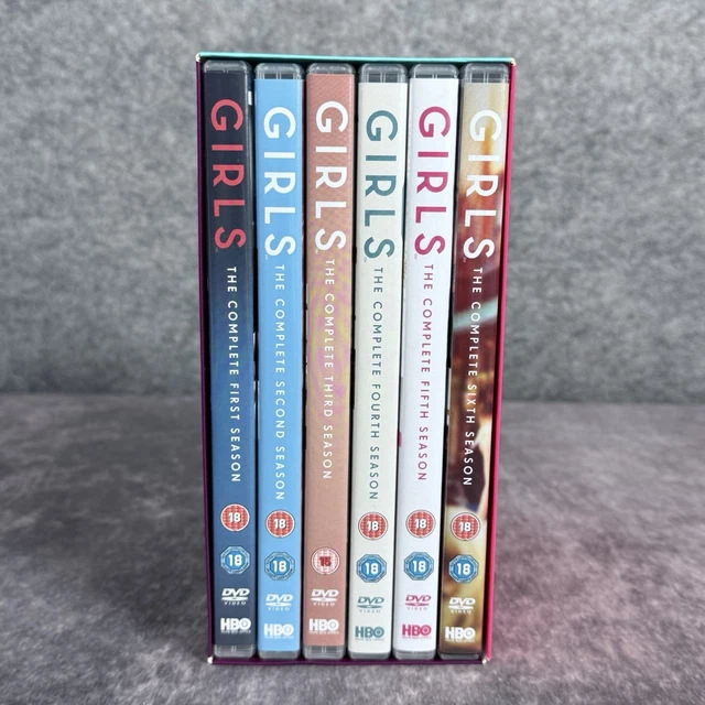 GIRLS THE COMPLETE Series DVD Box Set - Seasons 1-6 HBO Lena Dunham ...