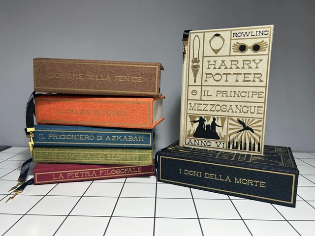 HARRY POTTER. LA Serie Completa di J.K. Rowling | Rebinding EUR 220,00 ...