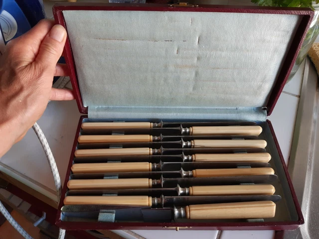 COUTEAU ANCIEN MAYET écrin virole 19ème knife old EUR 14,90 - PicClick IT