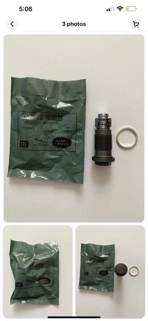 NEW JAGUAR F-PACE X761 Timing Chain Tensioner Jde39113 Genuine £50.00 ...