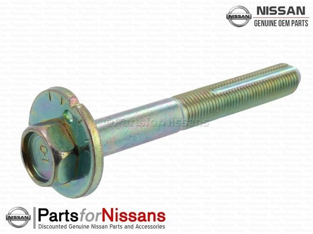 GENUINE NISSAN FRONT Lower Control Arm Eccentric Bolt Pin Alignment $32 ...