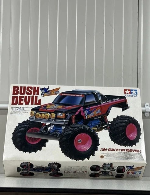 NEW TAMIYA BUSH Devil 58101 Vintage RC Car Monster Truck DISCONTINUED ...