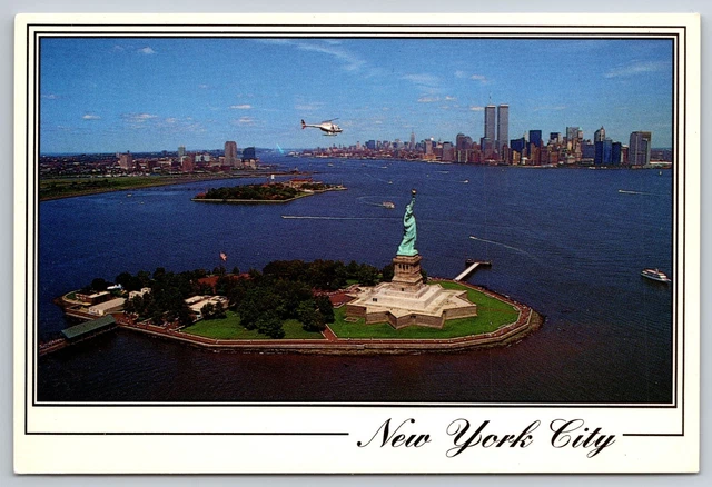 NEW YORK CITY, Statue of Liberty, Ellis Island, Lower Manhattan £18.11 ...