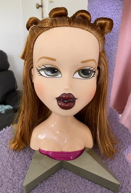 BRATZ FUNKY FASHION Makeover Meygan Doll Bust Torso Head Hair Style ...
