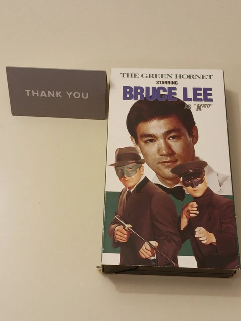 THE GREEN HORNET Starring Bruce Lee VHS 1992 Video Treasures £18.62 ...