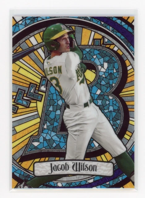 2023 BOWMAN DRAFT vitraux Jacob Wilson #BGA-5 - Oakland Athletics EUR 1 ...