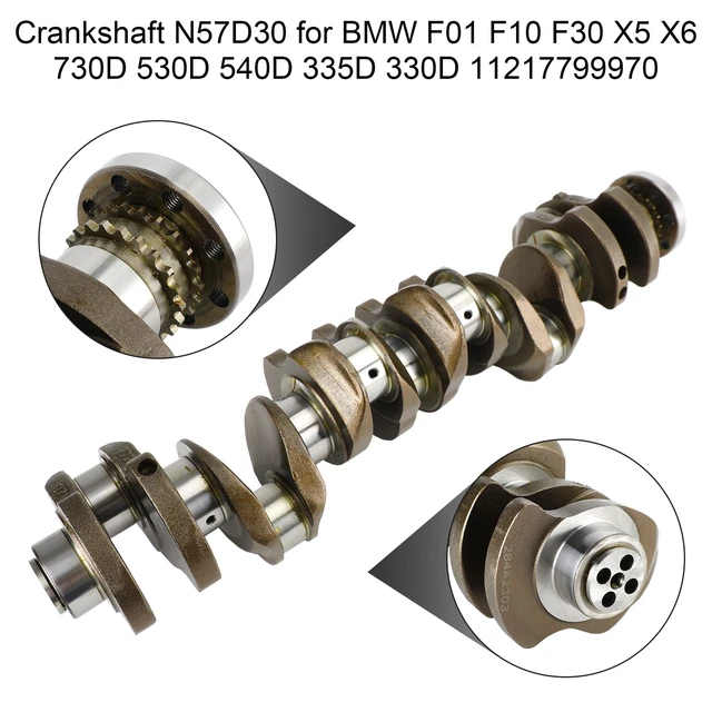 CRANKSHAFT N57D30 FOR BMW F01 F10 F30 X5 X6 730D 530D 540D 335D 330D,11217799970 £359.99 ...