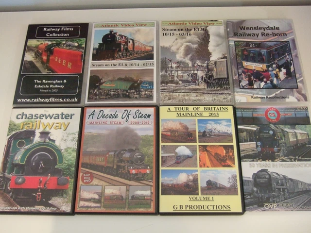 PRESERVED STEAM & HERITAGE RAILWAY DVDs. Please Choose From Dropdown ...