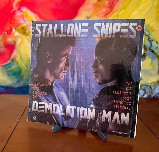 WIDESCREEN EDITION DEMOLITION Man Stallone Snipes Dolby Surround ...