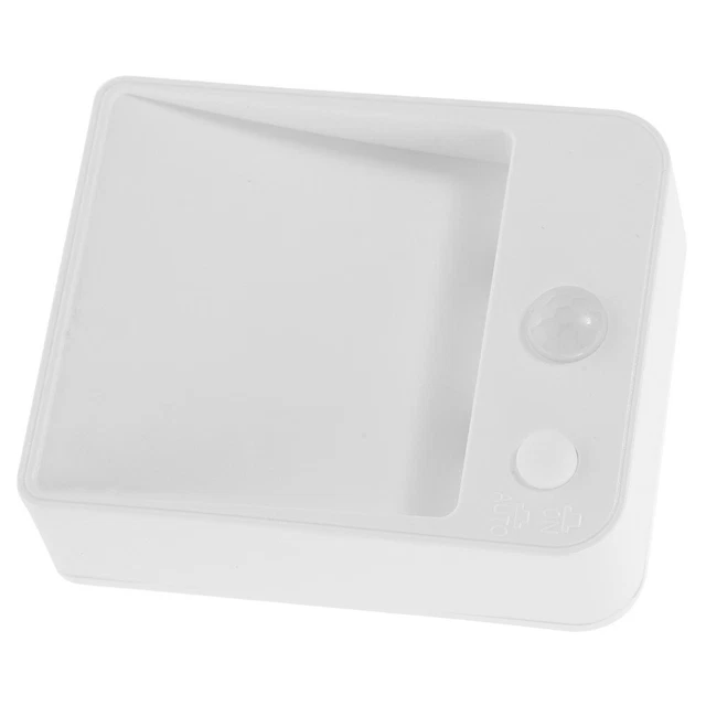 SQUARE SHAPED MOTION-SENSING Cordless Battery Powered LED Night Light ...