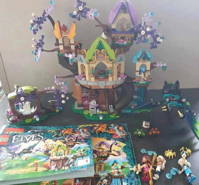 LEGO FRIENDS ELVES 41196 : L'attaque de chauve-souris de l'arbre ...